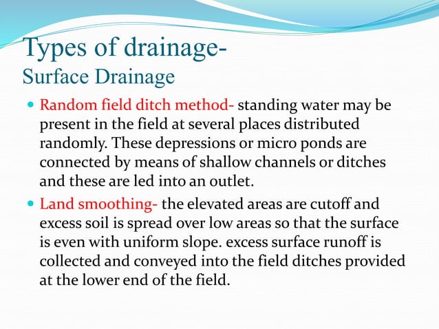 Agricultural Drainage.pptx | Free Download