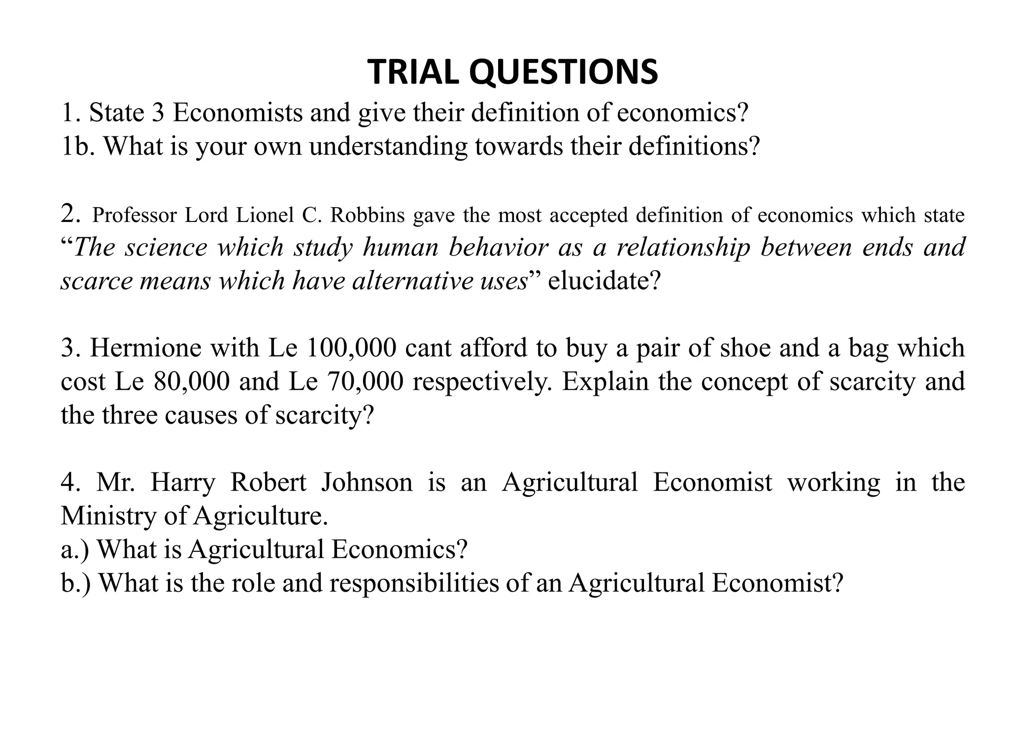 AGRICULTURAL ECONOMICS REVISION LECTURES.pptx