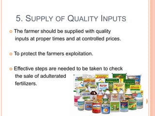 Agricultural growth enhancement | PPTX