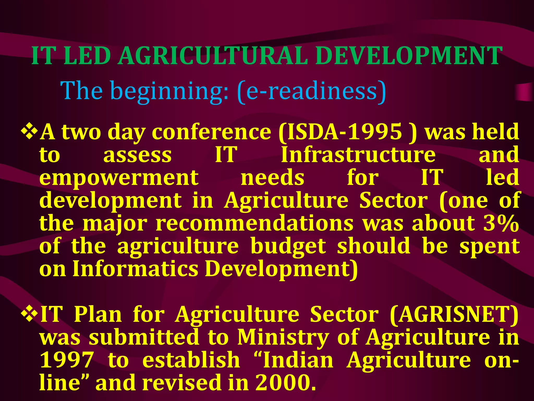 Agricultural informatics | PPTX