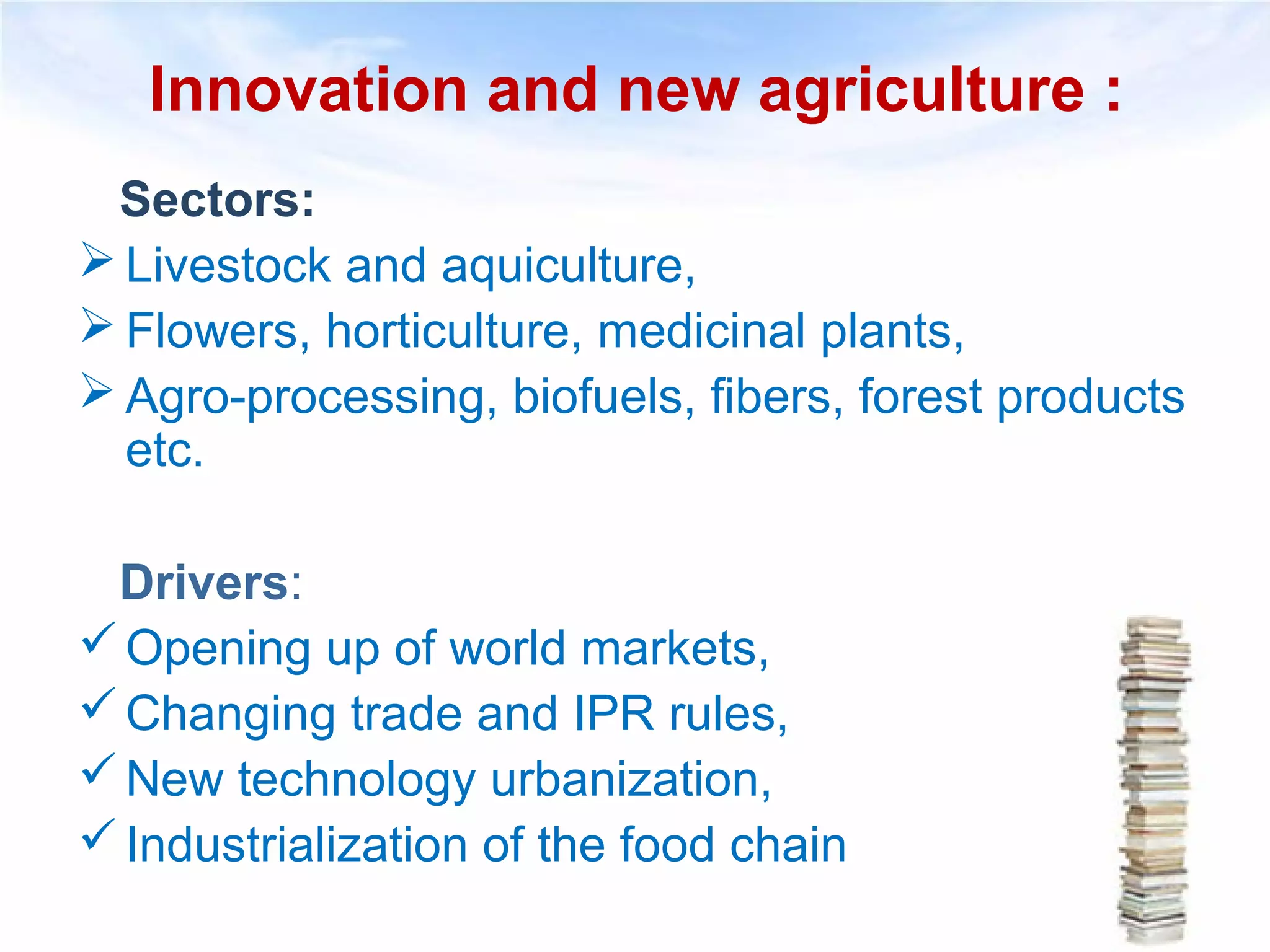 Agricultural innovation system | PPT