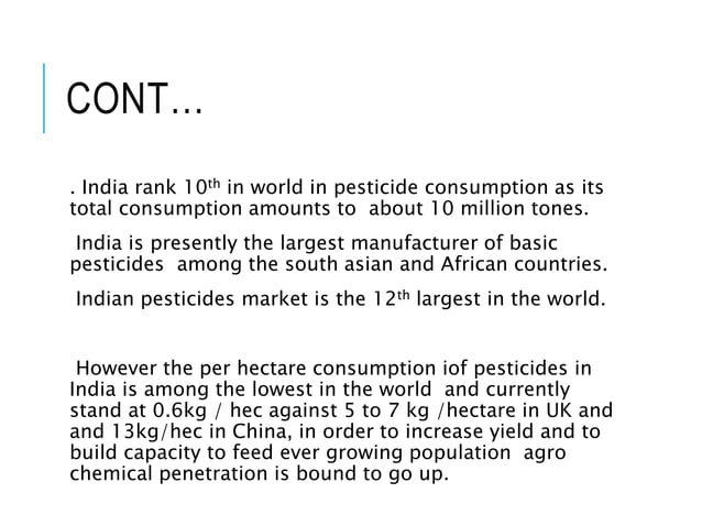 Agricultural inputs, plant protection, electricity and diesel | PPT
