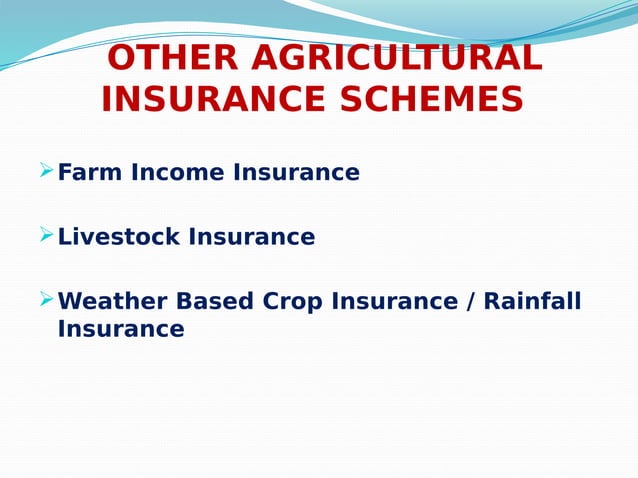Agricultural Insurance | PDF | Life Insurance | Insurance