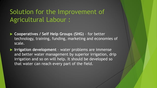 Agricultural labour | PPT