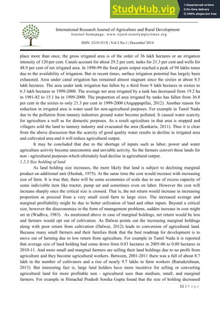 AGRICULTURAL LAND CONVERSION AND FOOD SECURITY A THEMATIC ANALYSIS | PDF