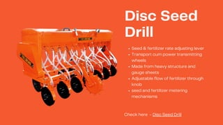 Agricultural machinery | PDF | Agriculture | Industries