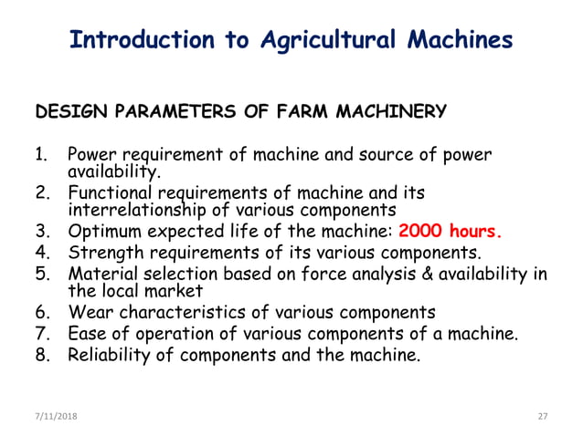 Agricultural machinery chapter 1 | PDF | Agriculture | Industries