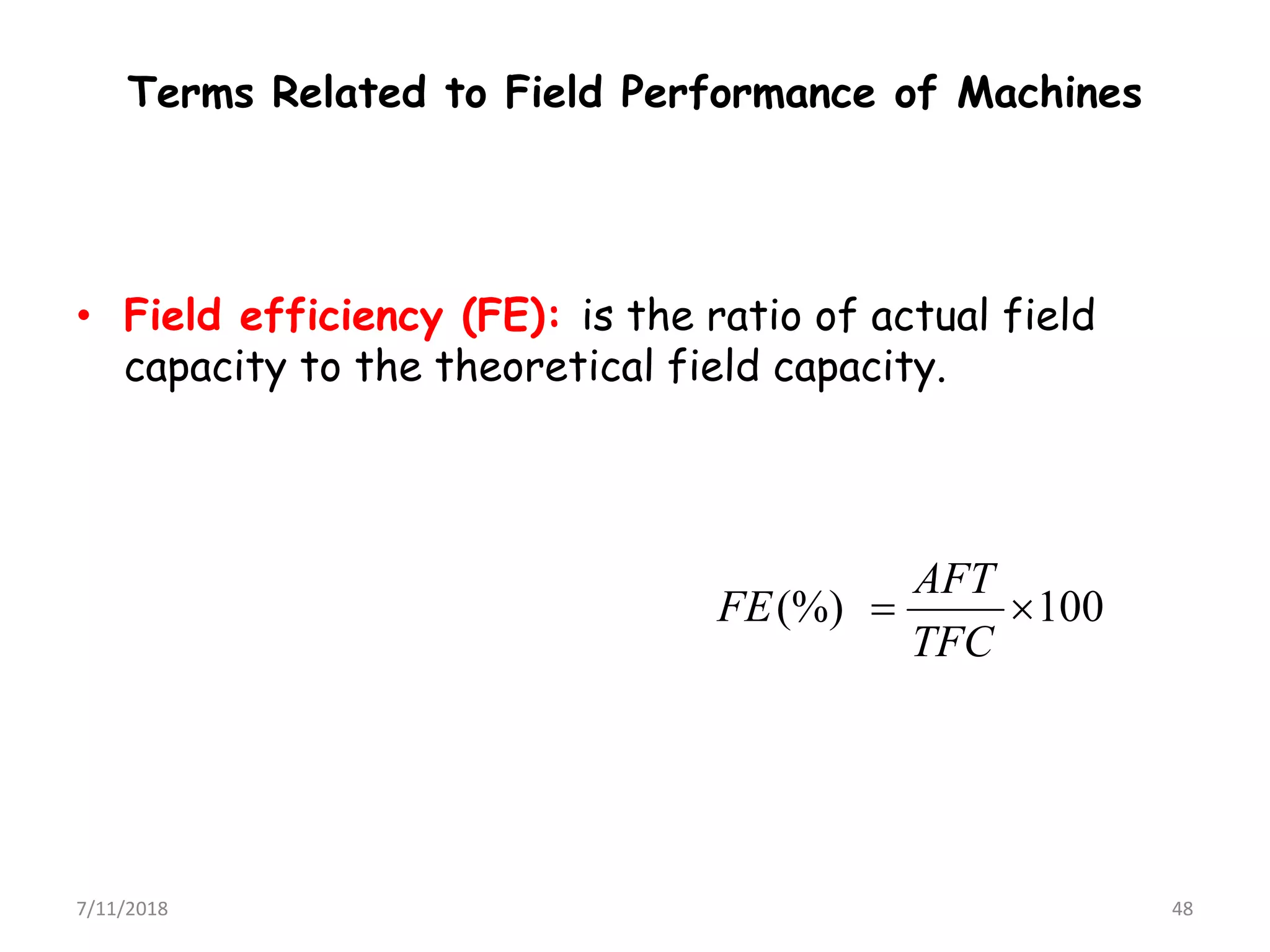 Agricultural machinery chapter 2 tillage implement | PDF