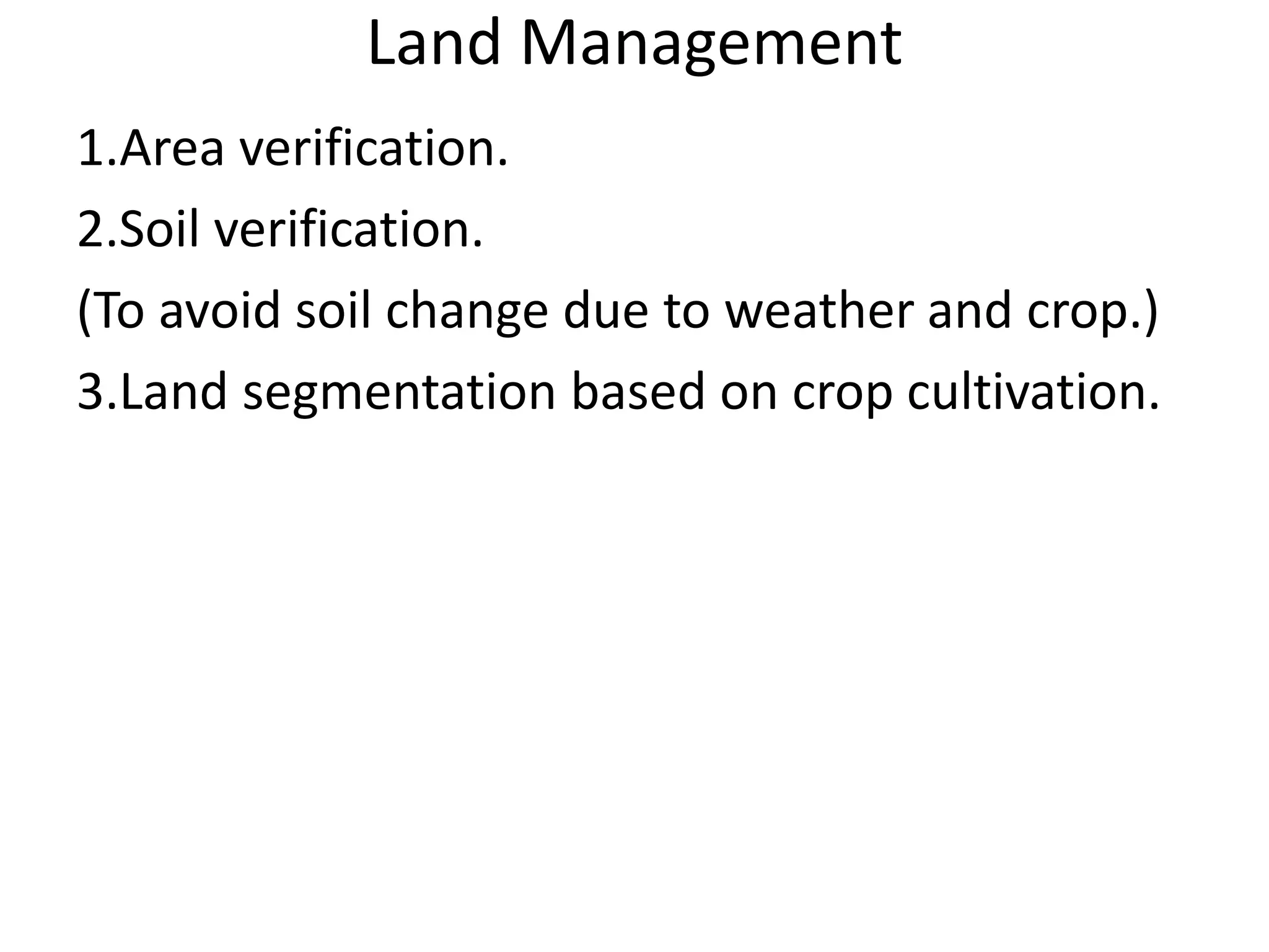 Agricultural management | PPTX