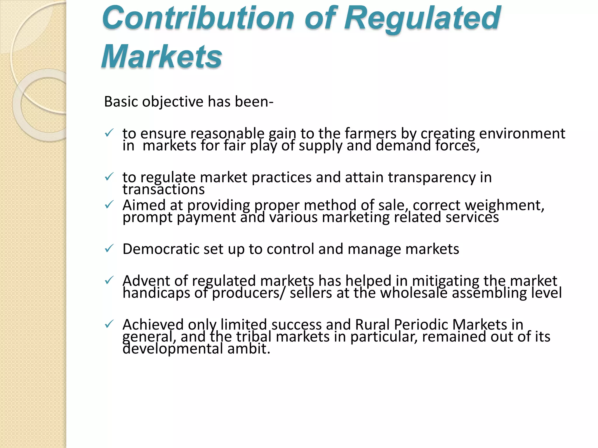 Agricultural marketing in india apmc | PPTX