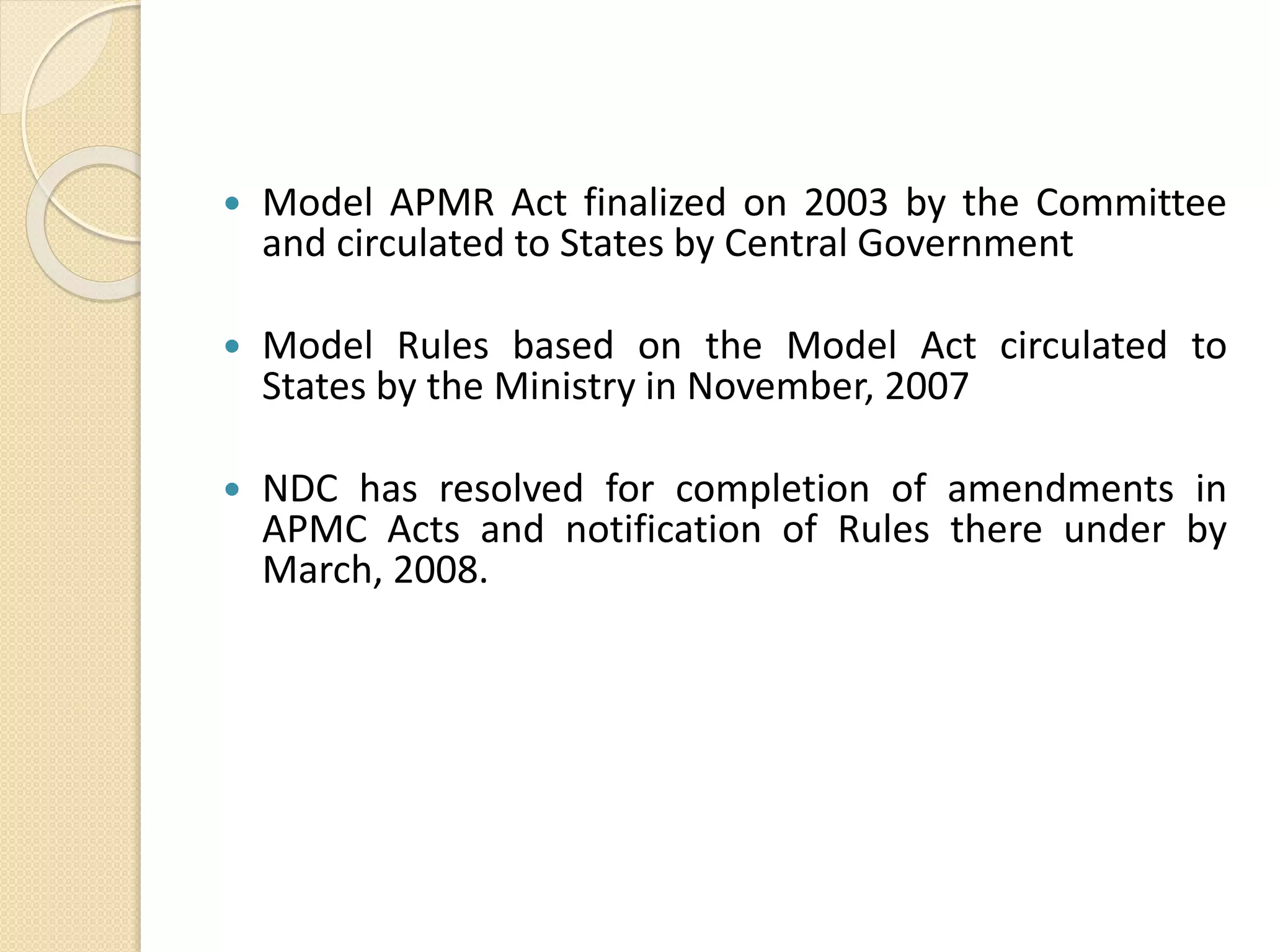 Agricultural marketing in india apmc | PPTX