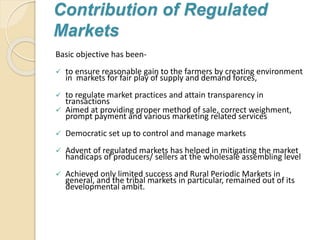 Agricultural marketing in india apmc | PPTX