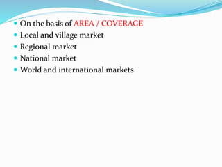 Agricultural marketing basics | PPTX