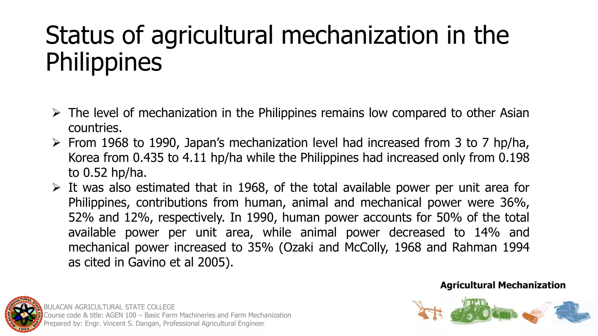 Agricultural Mechanization (Philippines) | PDF