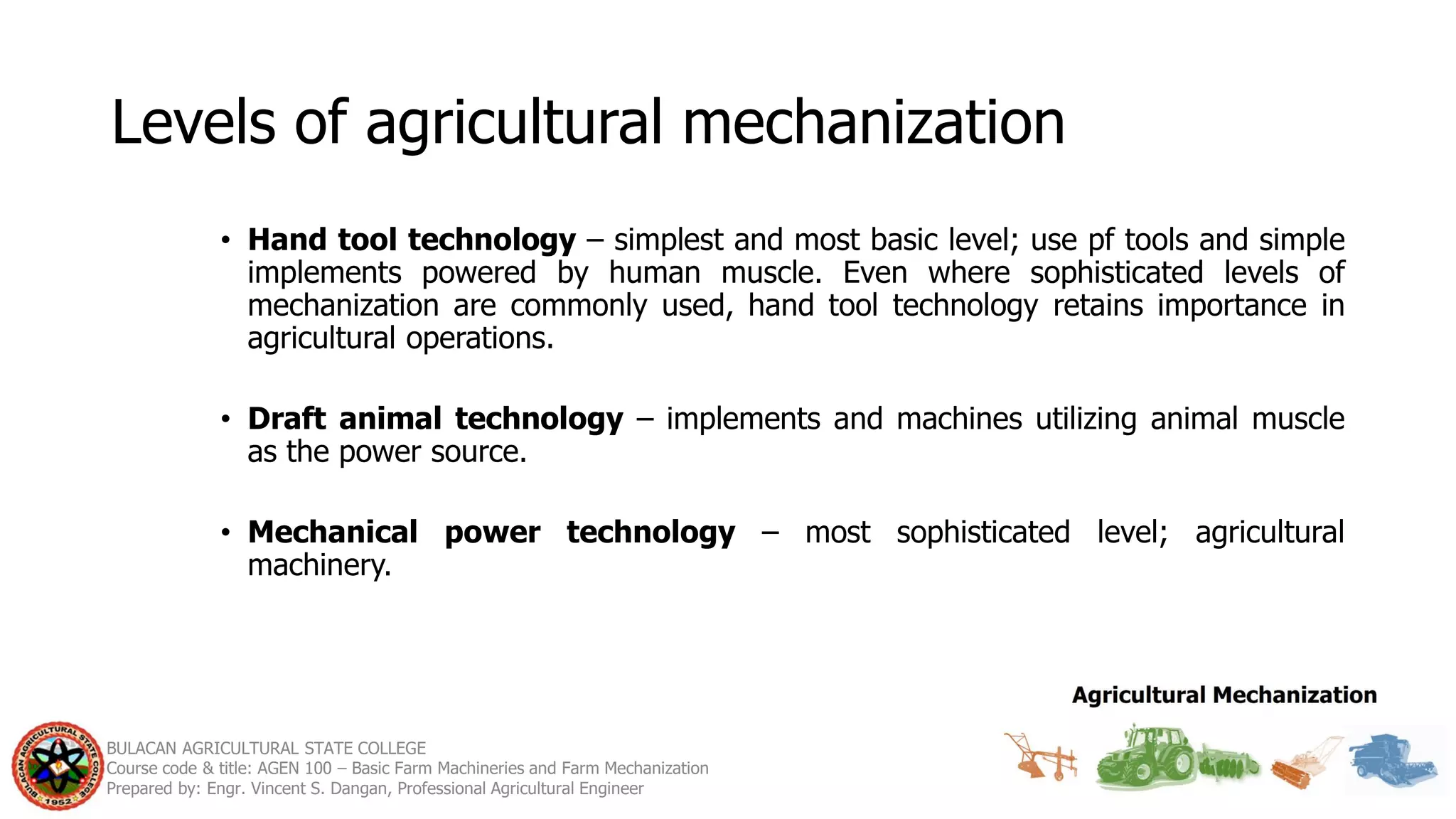 Agricultural Mechanization (Philippines) | PDF