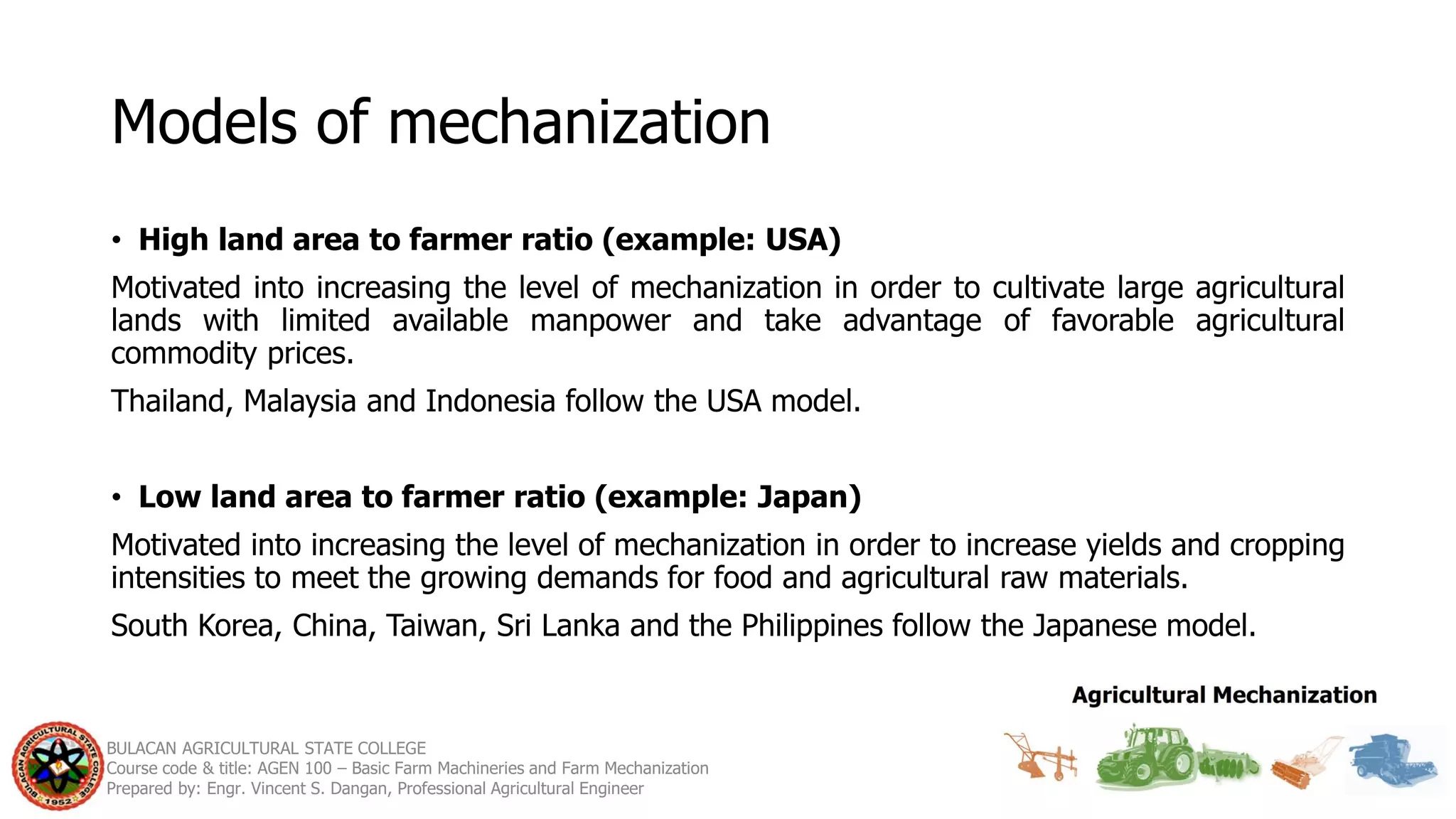 Agricultural Mechanization (Philippines) | PDF