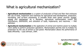 Agricultural Mechanization (Philippines) | PDF