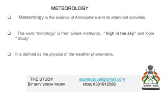 Meterology | PDF