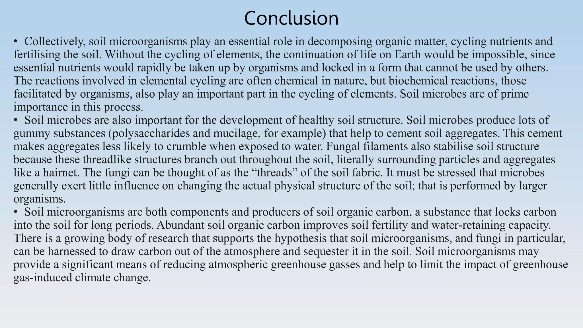 Agricultural Microbiology: Role of microbes in soil fertility | PPTX