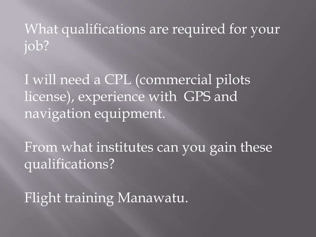 Agricultural pilot | PPT