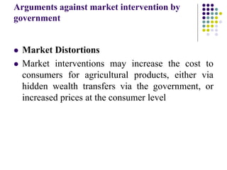 Agricultural policy and agribusiness | PPTX