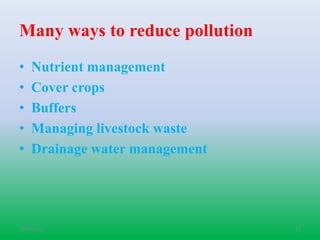 Agricultural Pollution | PPTX
