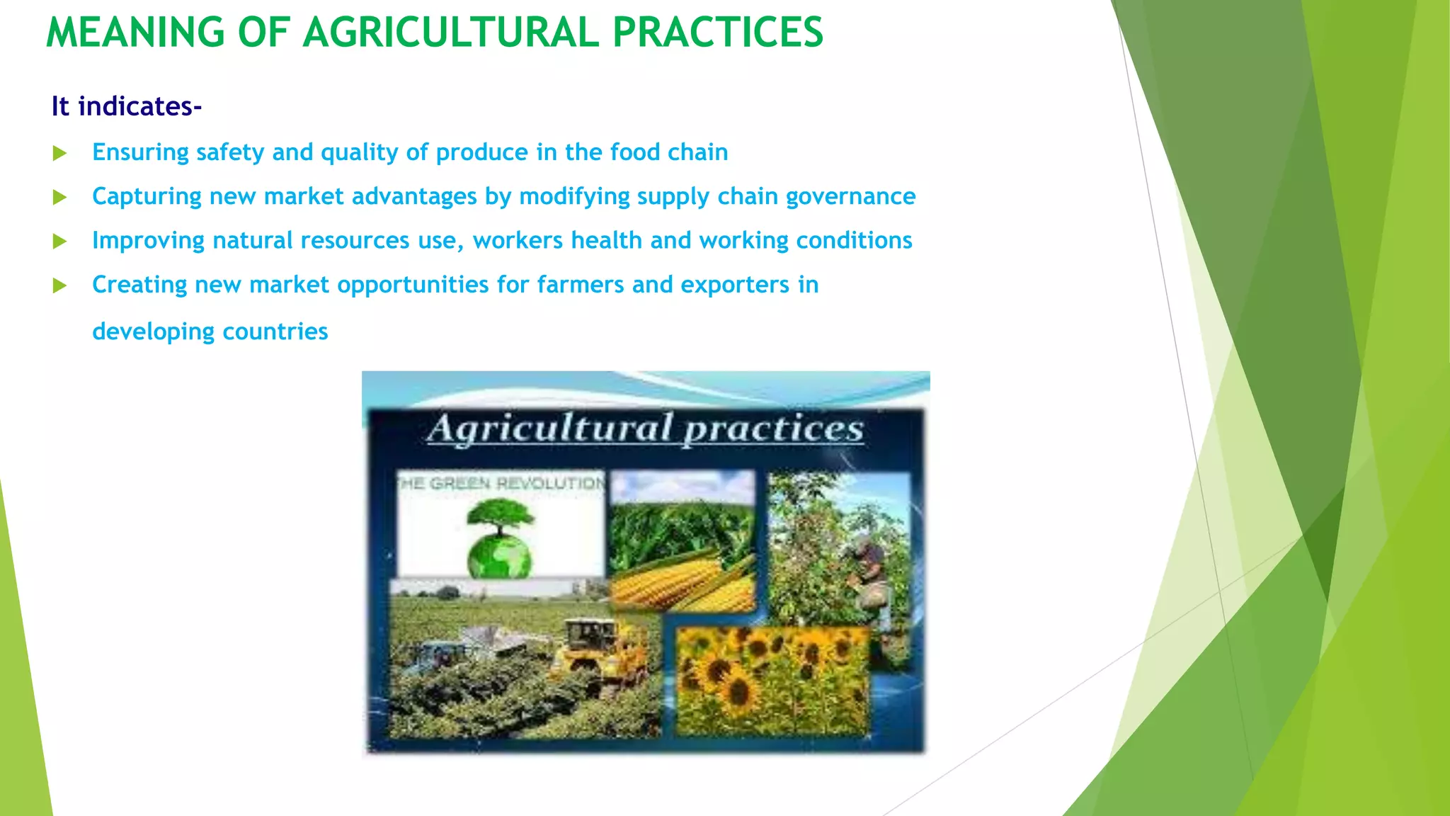 Agricultural Practices, Its Impact On Biodiversity & Agricultural ...