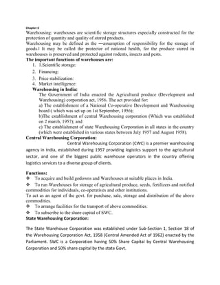 Agricultural Price Stabilization.docx | Agriculture | Industries