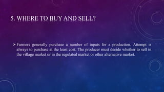 Agricultural production economics | PPTX