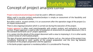 Agricultural Project Analysis | PDF