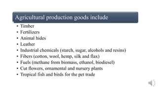 Agricultural resources (1) | PDF | Agriculture | Industries