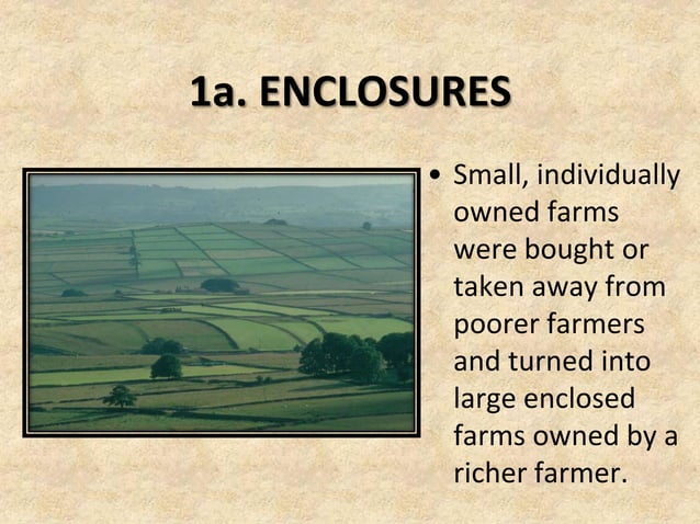 Economic Revolutions - Agricultural Revolution | PPT
