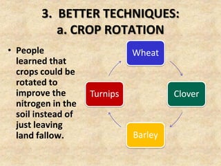 Economic Revolutions - Agricultural Revolution | PPTX