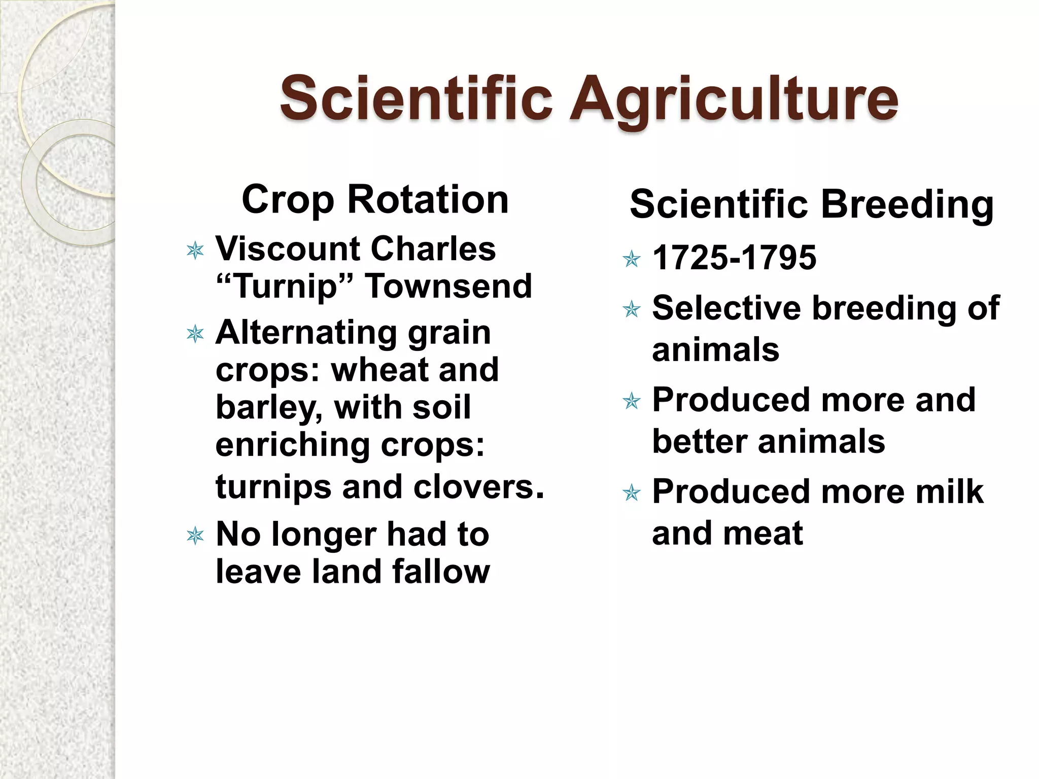 Agricultural revolution | PPTX