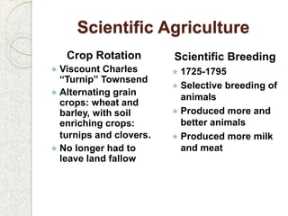 Agricultural Revolution Crop Rotation