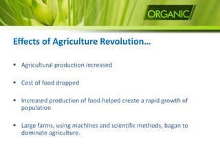 Agricultural revolution. 1ppt | PPT