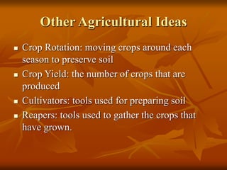 Agricultural Revolution Crop Rotation