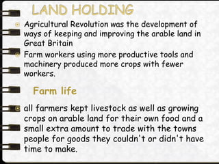 Agricultural revolution whist 2 | PPTX