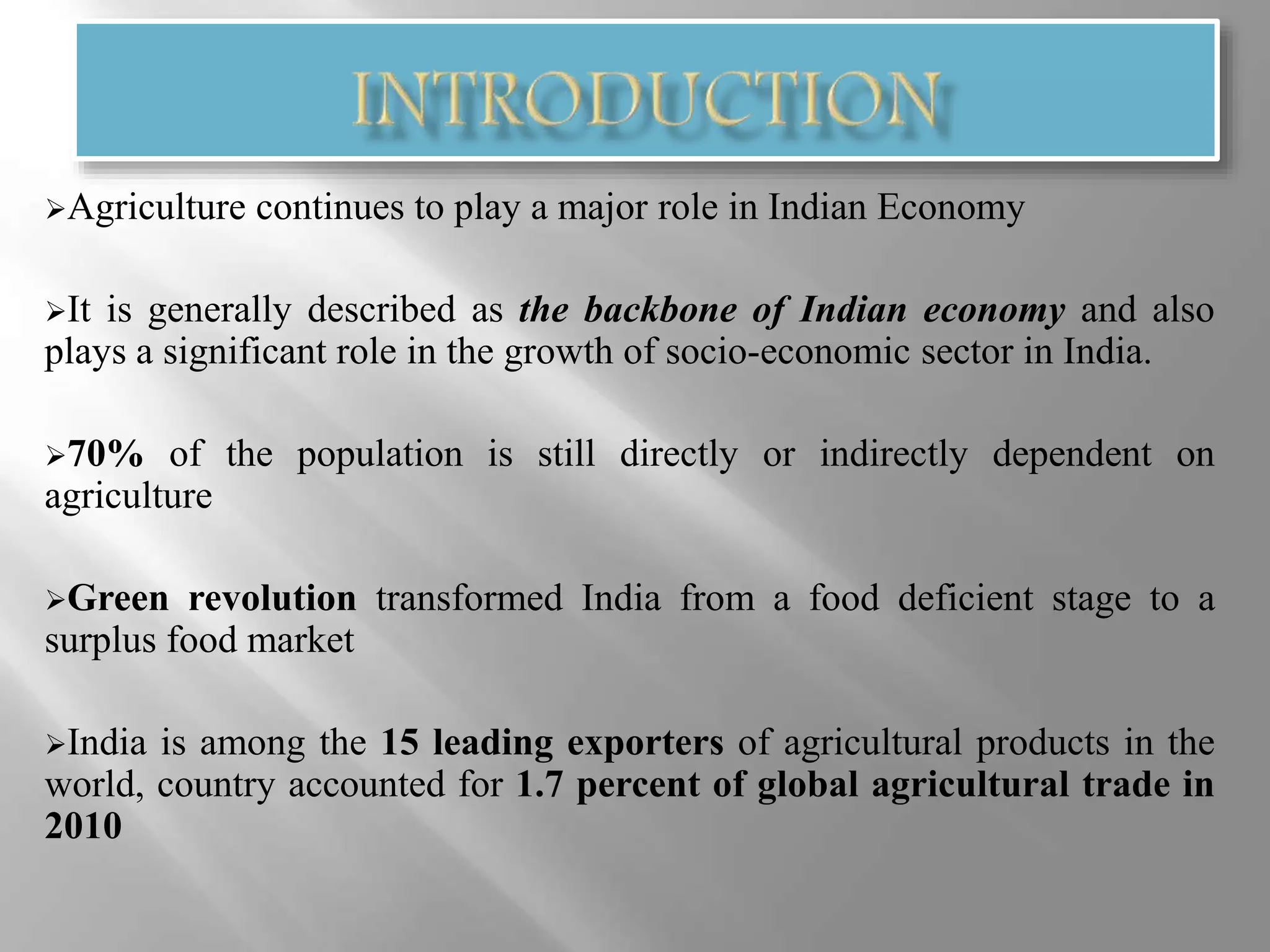 Agricultural schemes ppt | PPTX