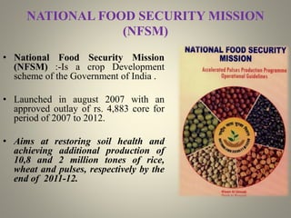 Agricultural schemes ppt | PPTX