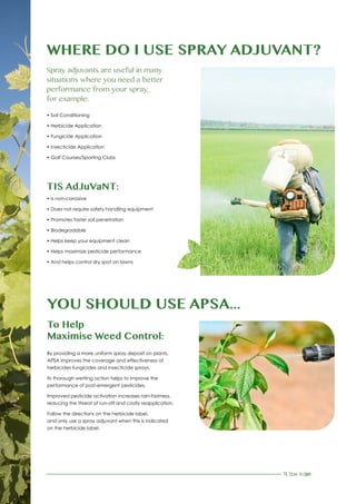 Agricultural silicone adjuvant tis | PDF