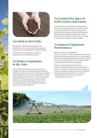 Agricultural silicone adjuvant tis | PDF