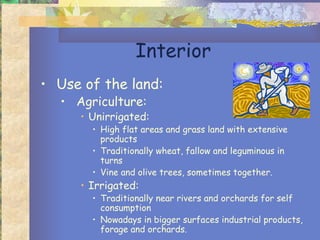 Agricultural spaces in spain | PPT