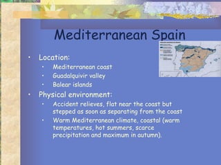 Agricultural spaces in spain | PPT