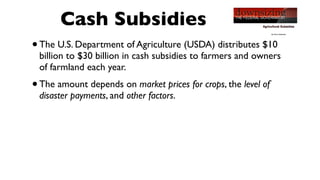Agricultural subsidies | KEY