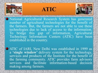 Agricultural Technology Information Center (ATIC) | PPT
