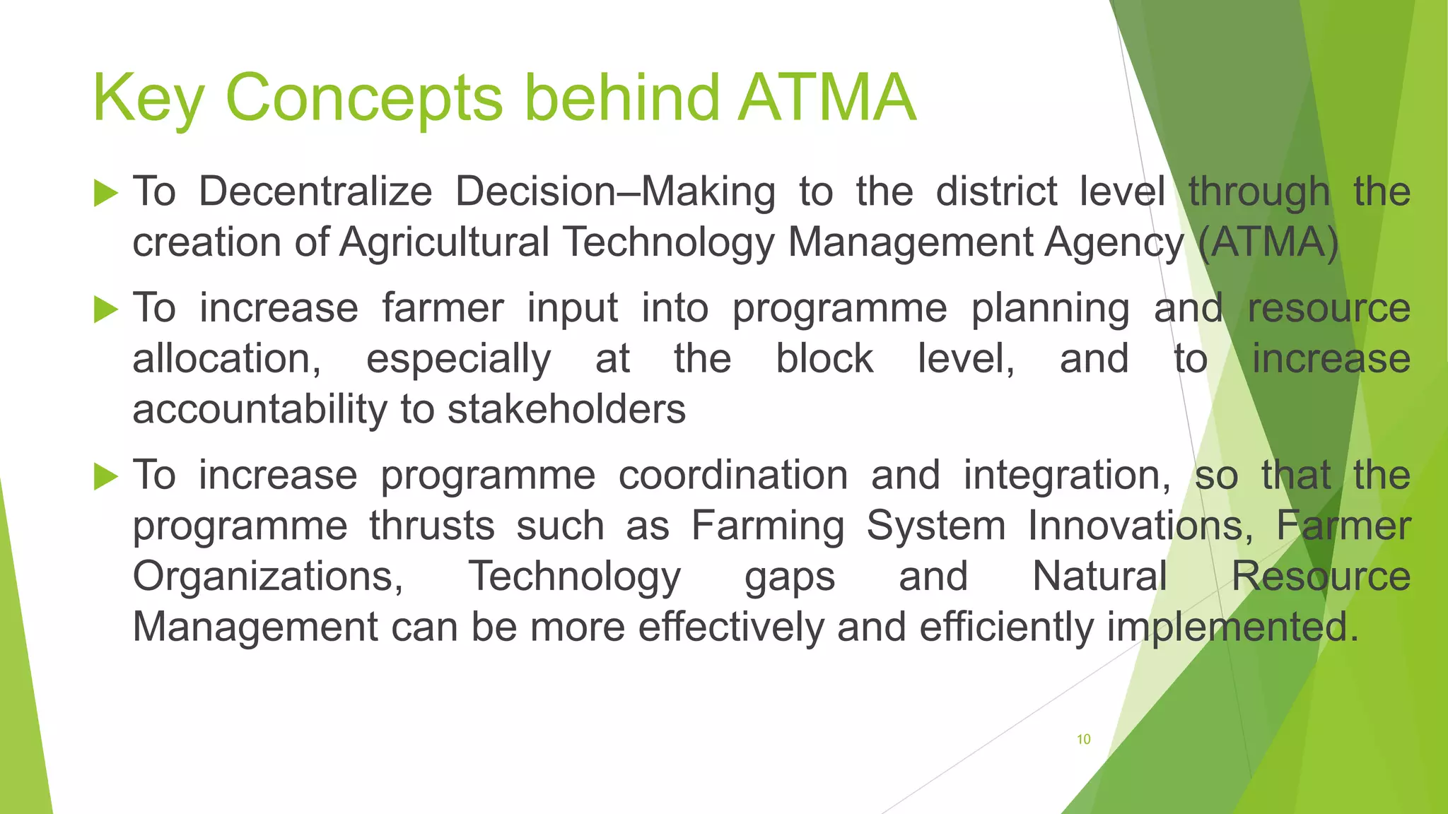 Agricultural technology management agency | PPTX