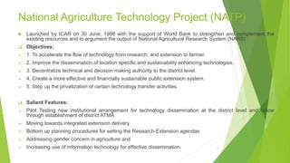 Agricultural technology management agency | PPTX