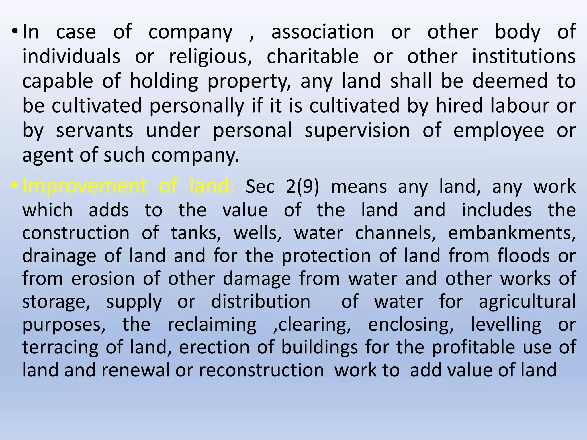 AGRICULTURAL ACT 1964 - Copy.ppt