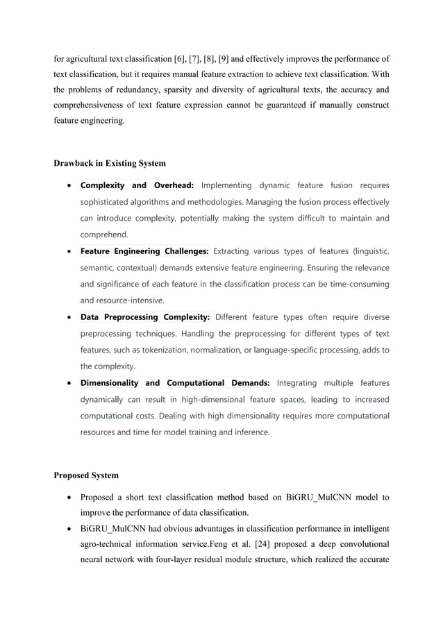 Agricultural Text Classification Method Based On Dynamic Fusion Of